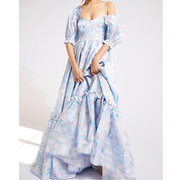 Free People | Dresses | Nwt Selkie The Ritz Dress In Monet | Poshmark